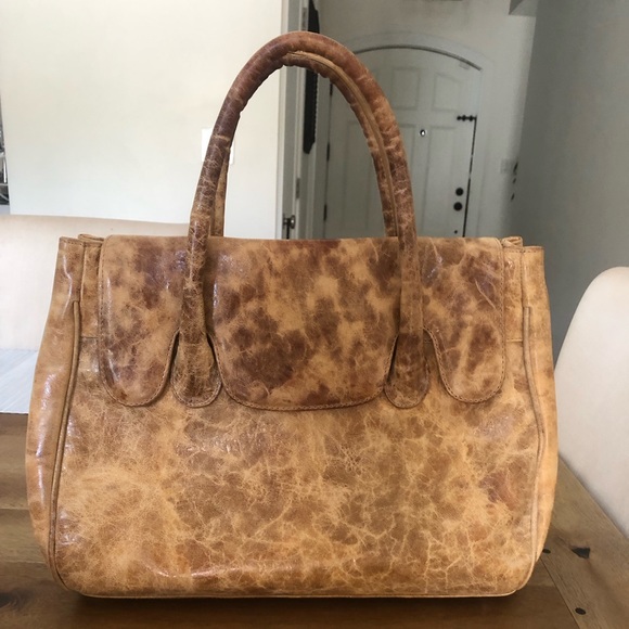 animal exotic | Bags | Handmade Camel Leather Hobo Handbag Large | Poshmark